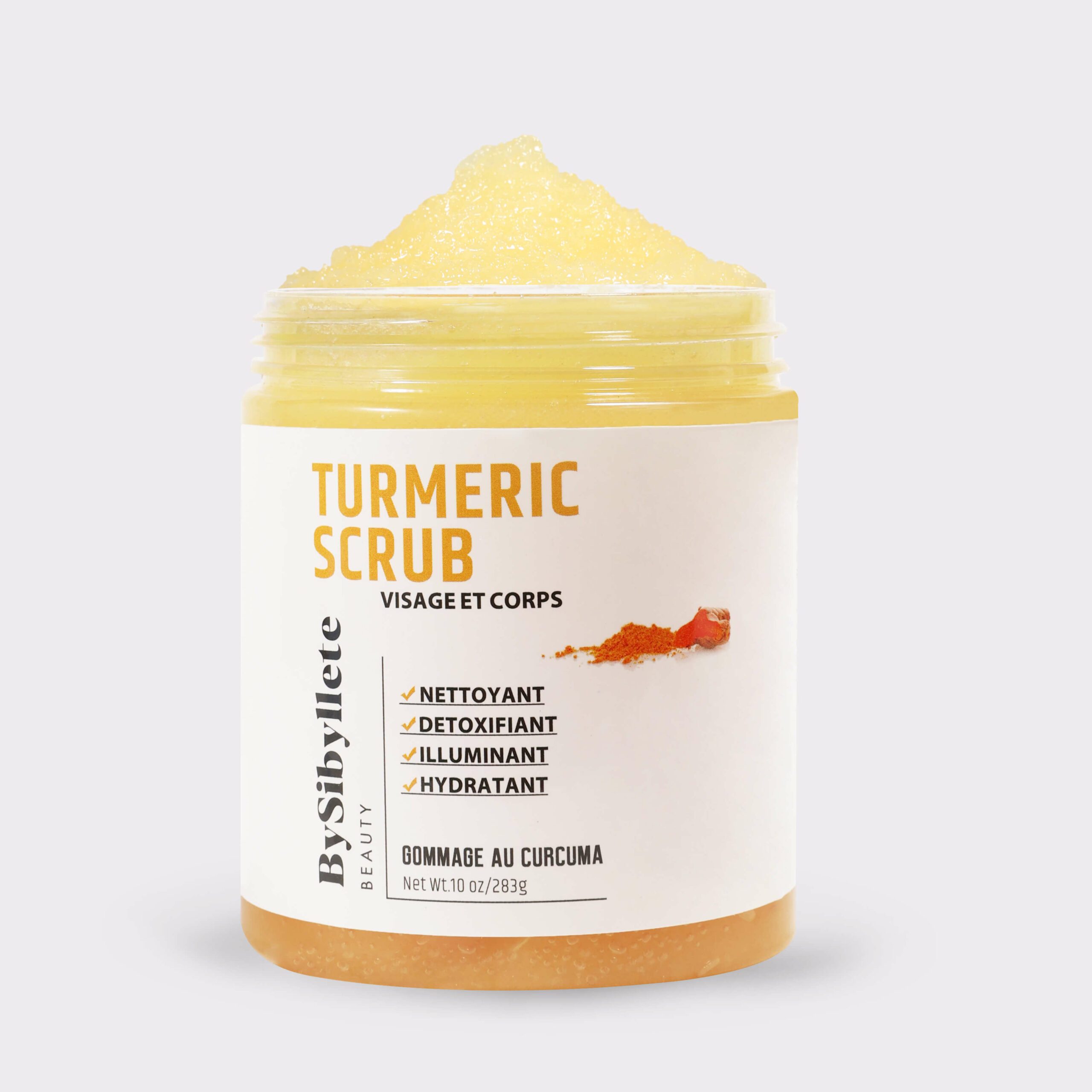 Gommage au Curcuma | Tumeric Scrub | Visage et corps - BySibyllete